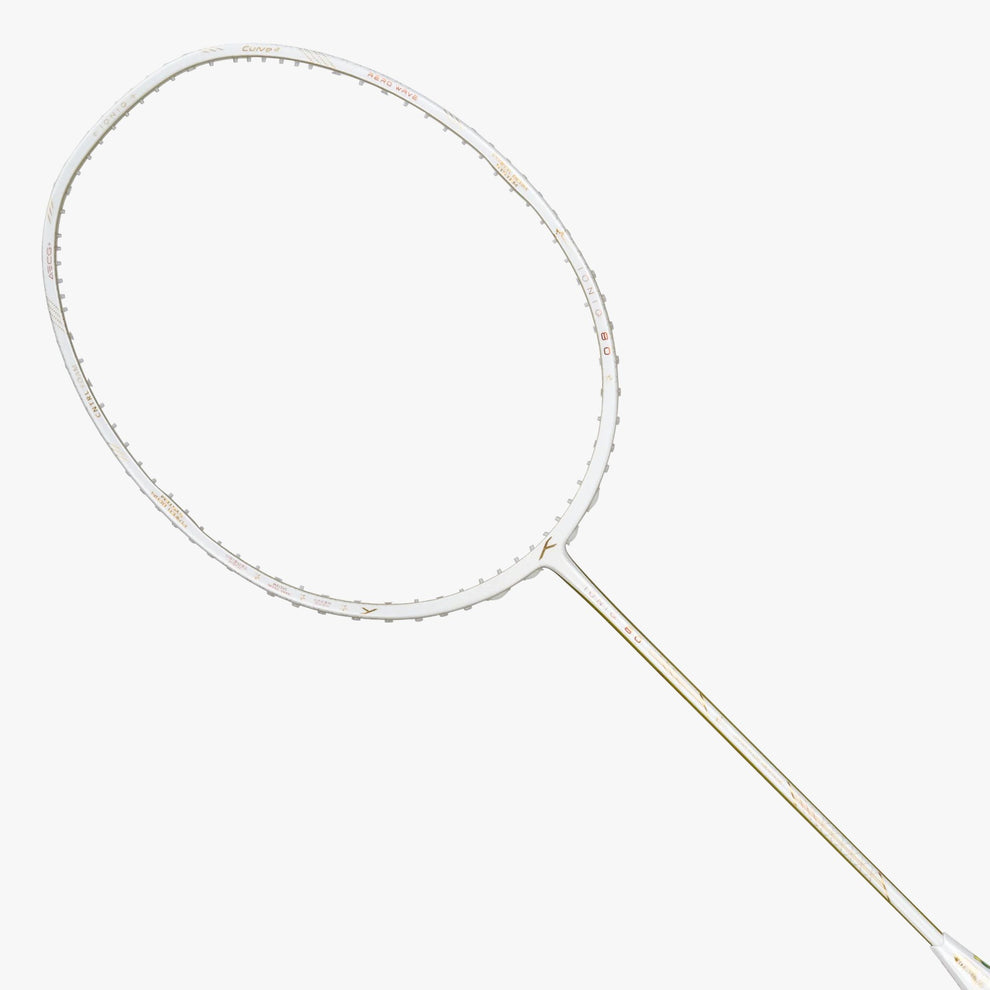 Hundred Ioniq 80 Limited Edition Badminton Racket (Unstrung) | White/G ...