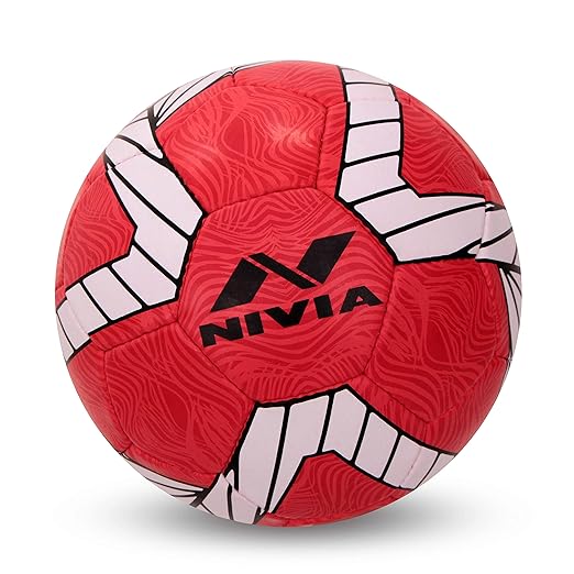 Nivia Kross World Football | Red Multi - Size 5 – Achivr
