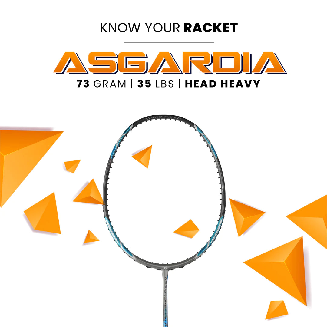 Apacs Asgardia Control Badminton Racket (Unstrung) – Achivr
